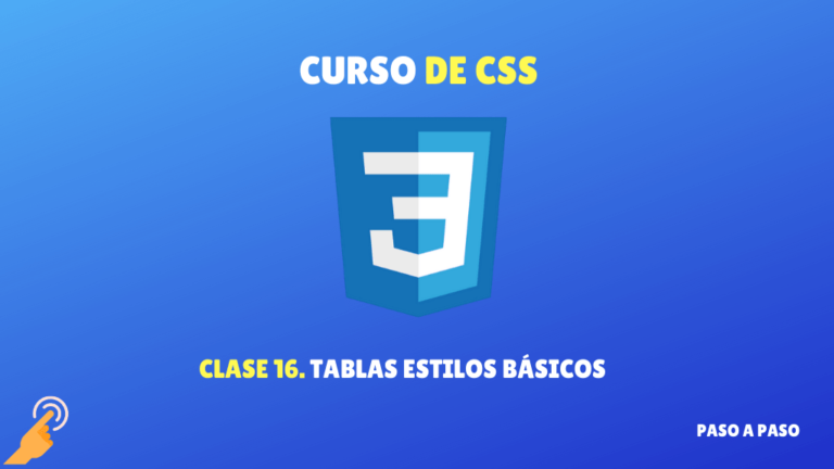 Curso de CSS #16: Tablas estilos básicos - DavidIbiza.com