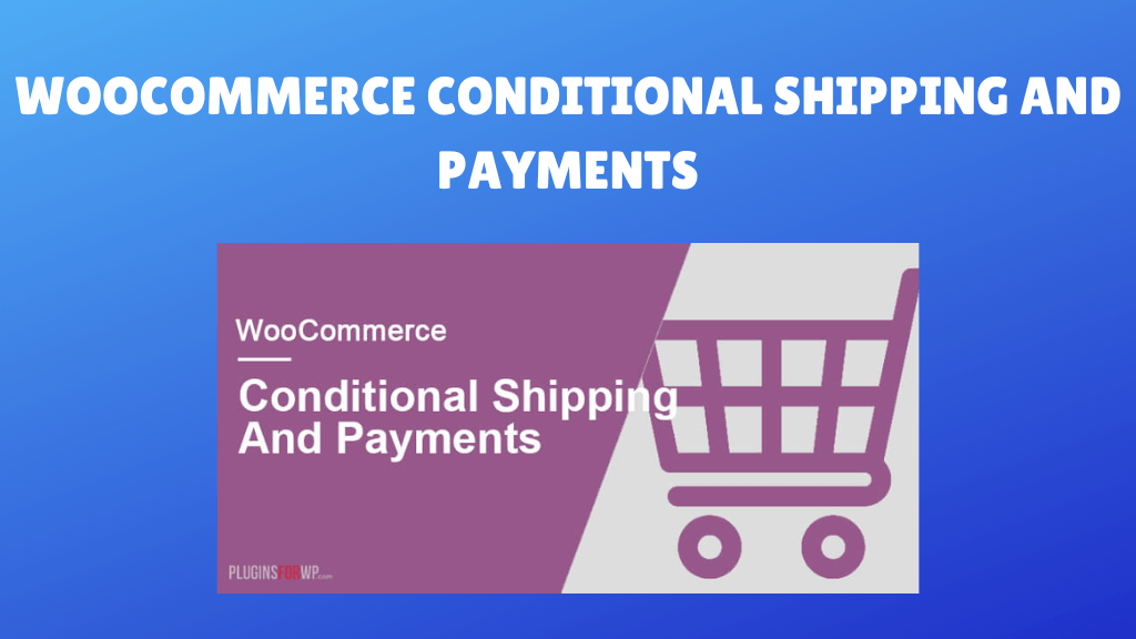 WooCommerce Conditional Shipping and Payments - DavidIbiza.com