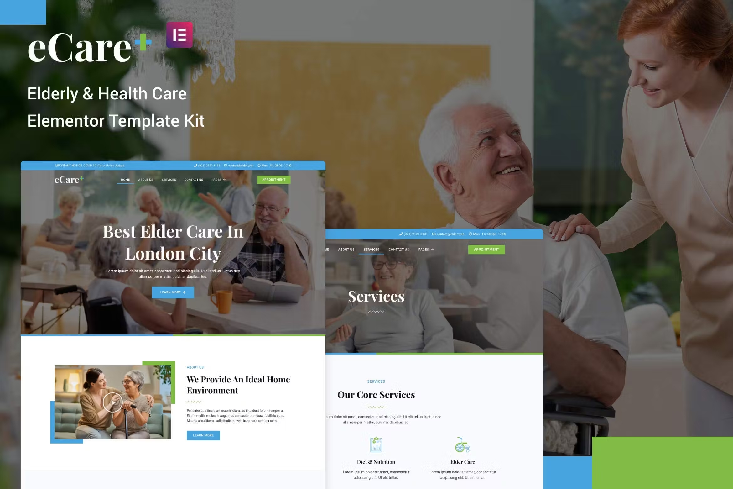 eCare – Elderly & Health Care Kit - Configuración Rápida